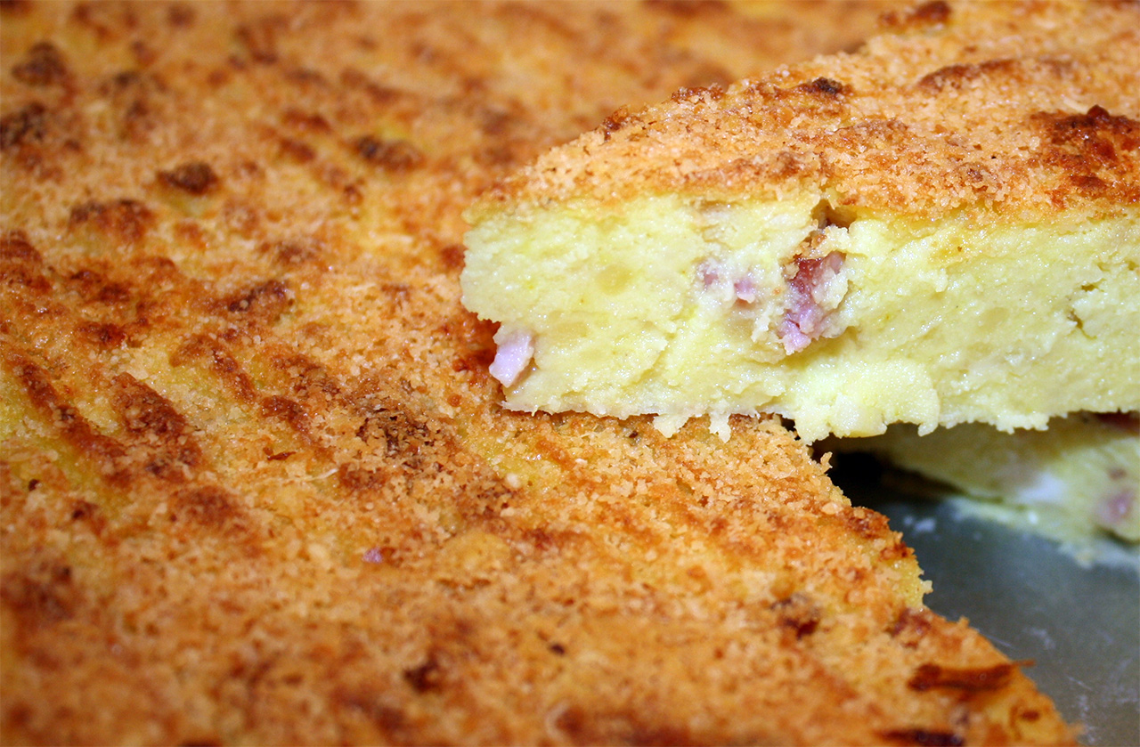 Potato gateau - Perla nel blu