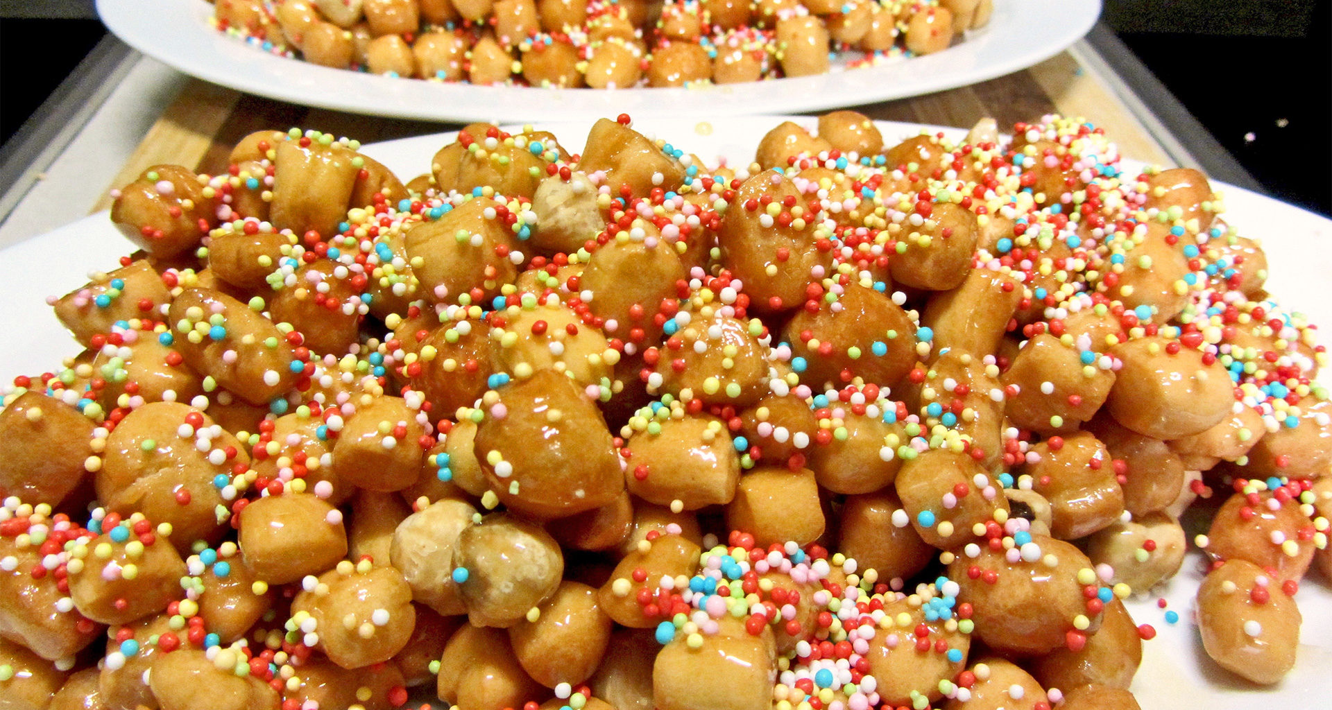 Neapolitan Struffoli - Perla nel blu